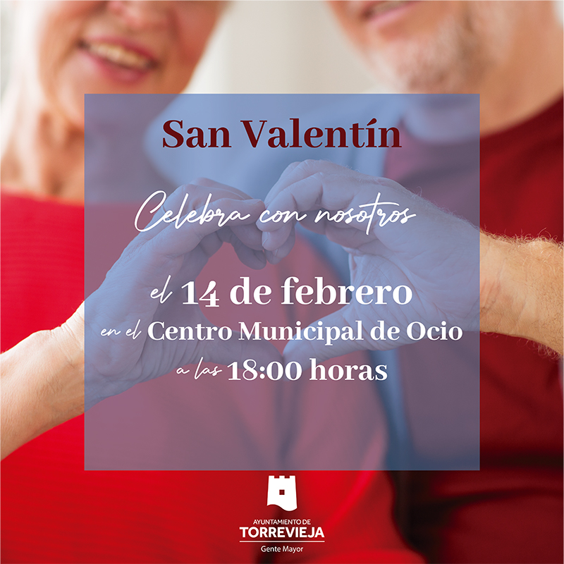 Torrevieja organiza una fiesta de San Valentín para mayores