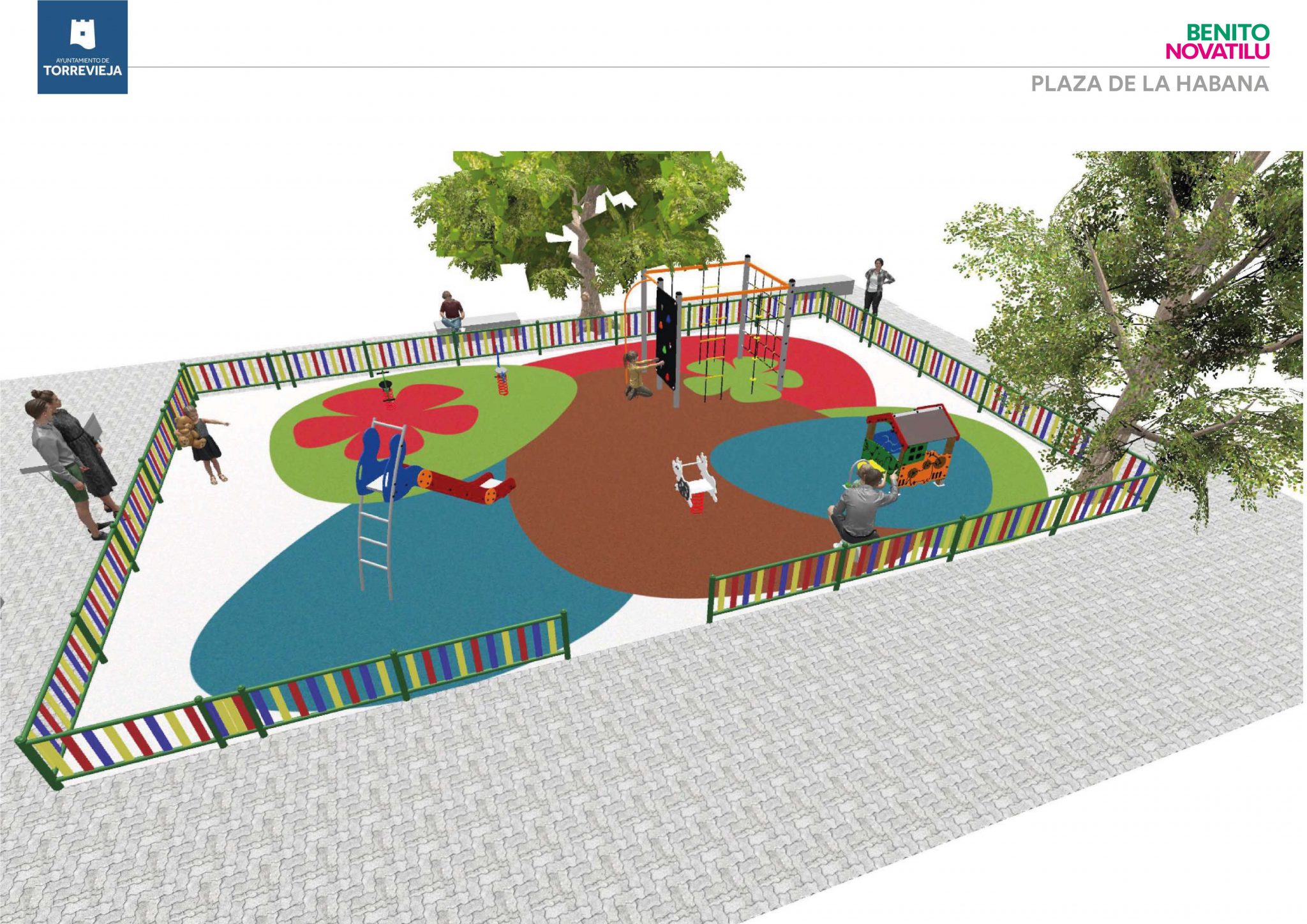 Torrevieja presenta el plan de mejora de zonas y juegos infantiles
