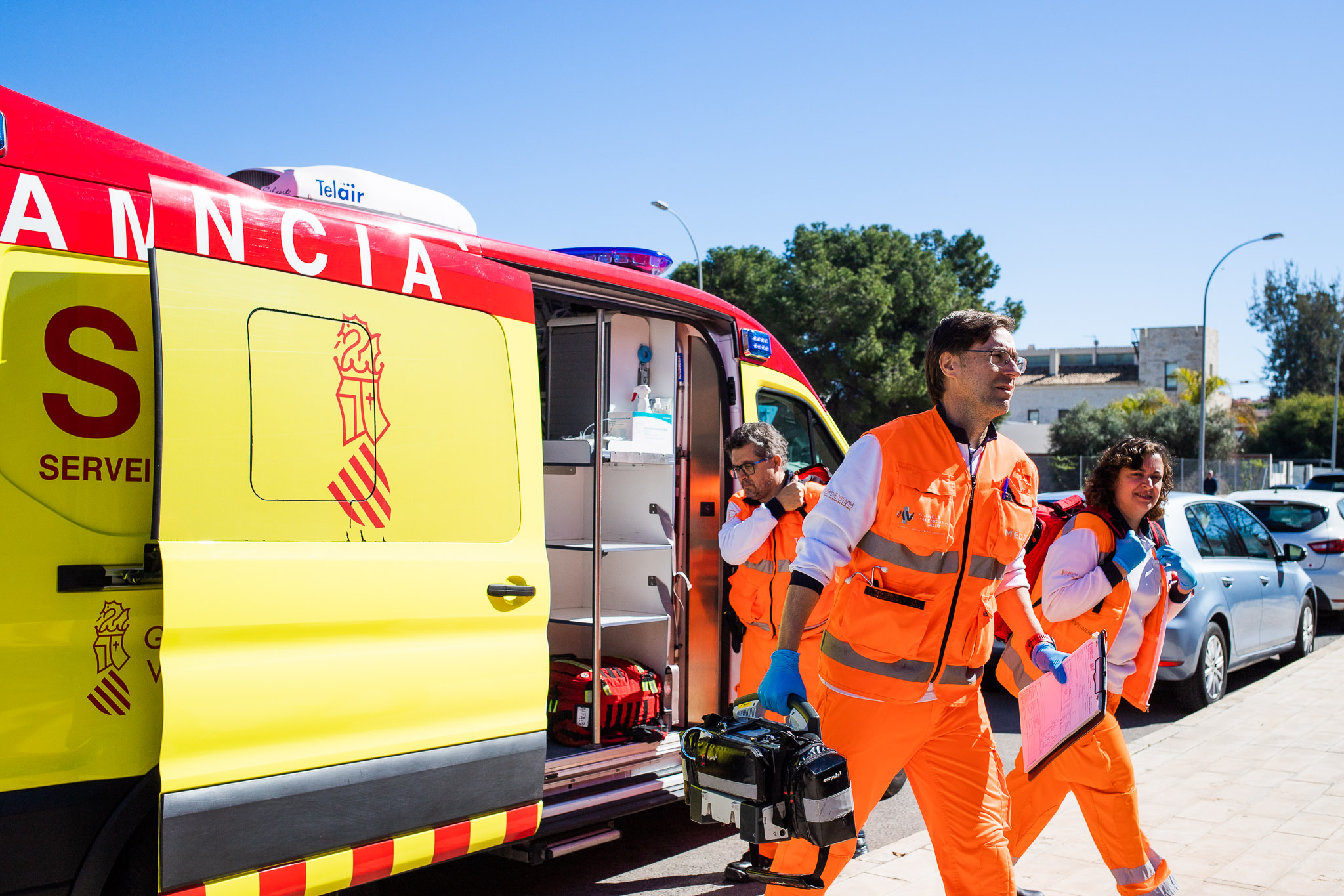 Fallece un trabajador en Catral al caerle encima un palé
