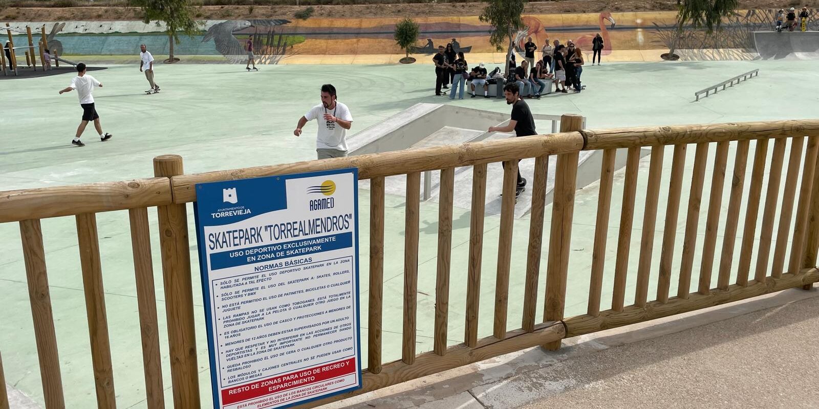 Torrevieja inaugura la zona deportiva del Parque Inundable de Torreta ...