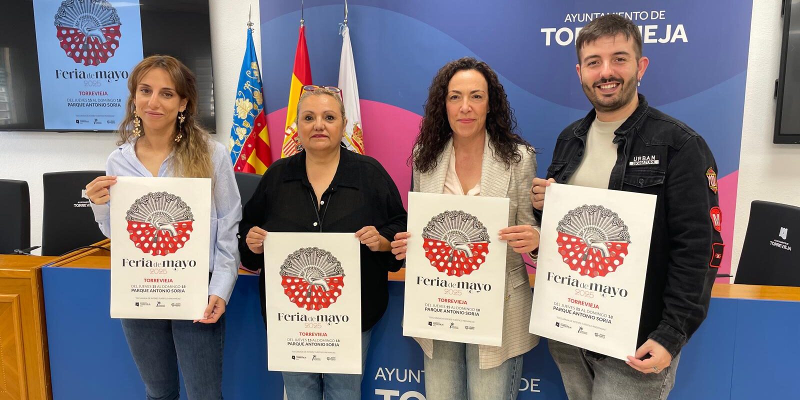 Torrevieja presenta su Feria de Mayo a celebrar en el Parque Antonio ...